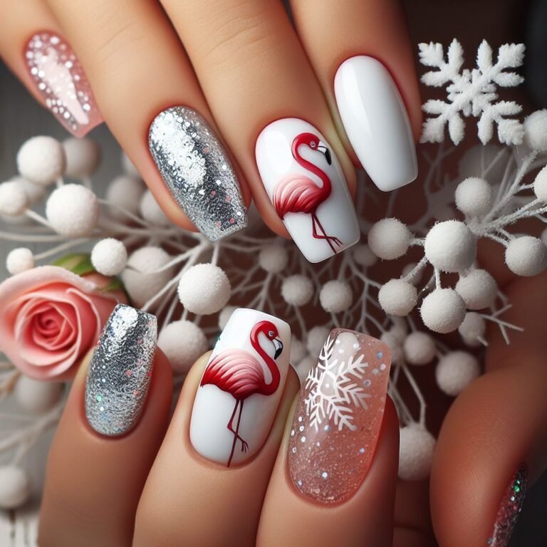 Flamingo Nail Art Ideas That Are Just Fabulous: Designs to Set Your ...