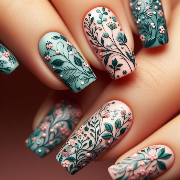 Gorgeous Floral Nail Art Ideas You NEED This Summer | February 2025