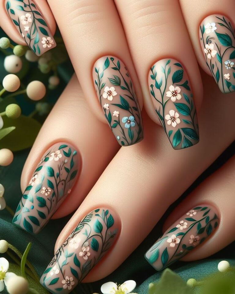 Gorgeous Floral Nail Art Ideas You NEED This Summer | February 2025