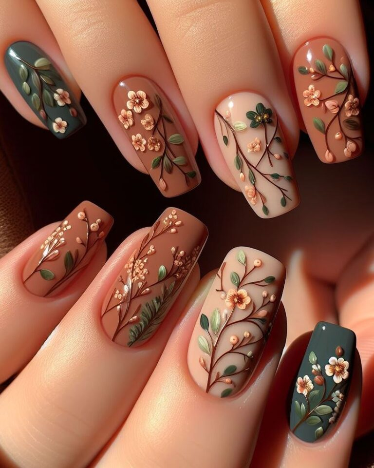 Gorgeous Floral Nail Art Ideas You NEED This Summer | February 2025