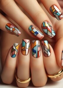 Abstract Nail Art: It's Not Just Random Splotches (We Promise!) | March ...