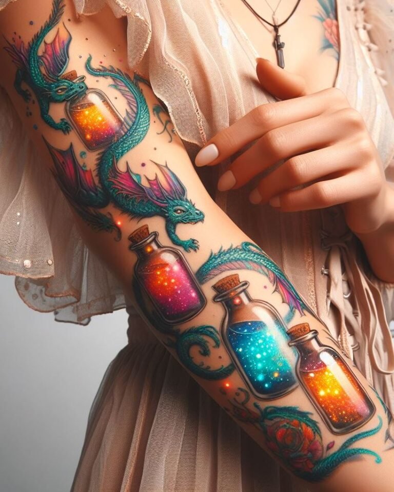 95 Enchanting Magic Potion Tattoo Ideas | October 2025