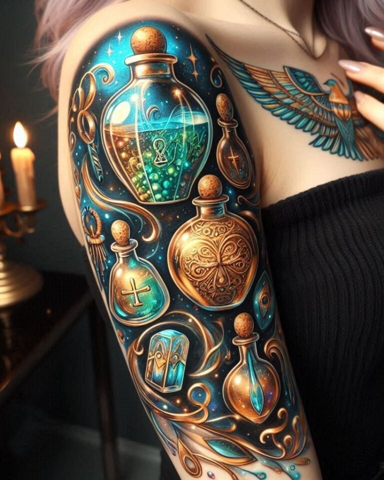 95 Enchanting Magic Potion Tattoo Ideas | February 2026