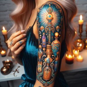 95 Enchanting Magic Potion Tattoo Ideas | October 2025