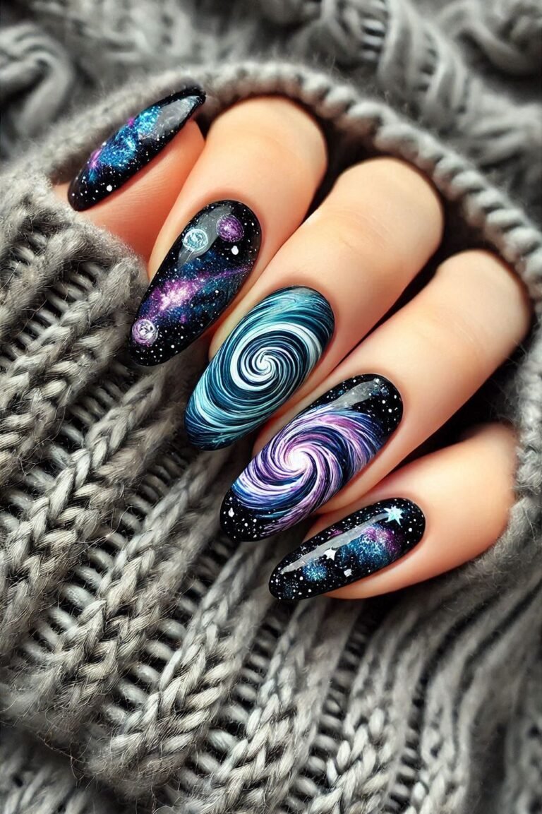 100 Mesmerizing Galaxy Nail Art Ideas: Out-of-This-World Designs to ...