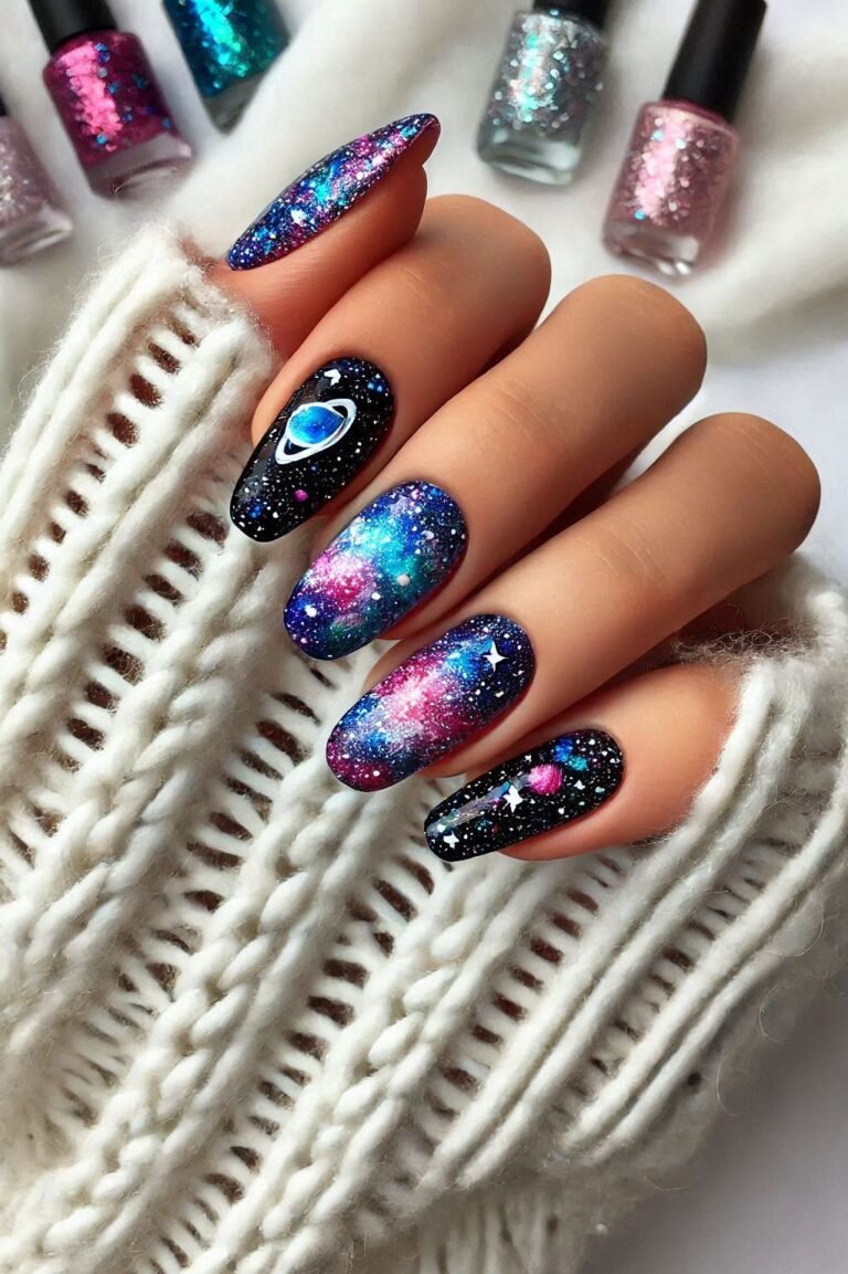 100 Mesmerizing Galaxy Nail Art Ideas: Out-of-This-World Designs to ...