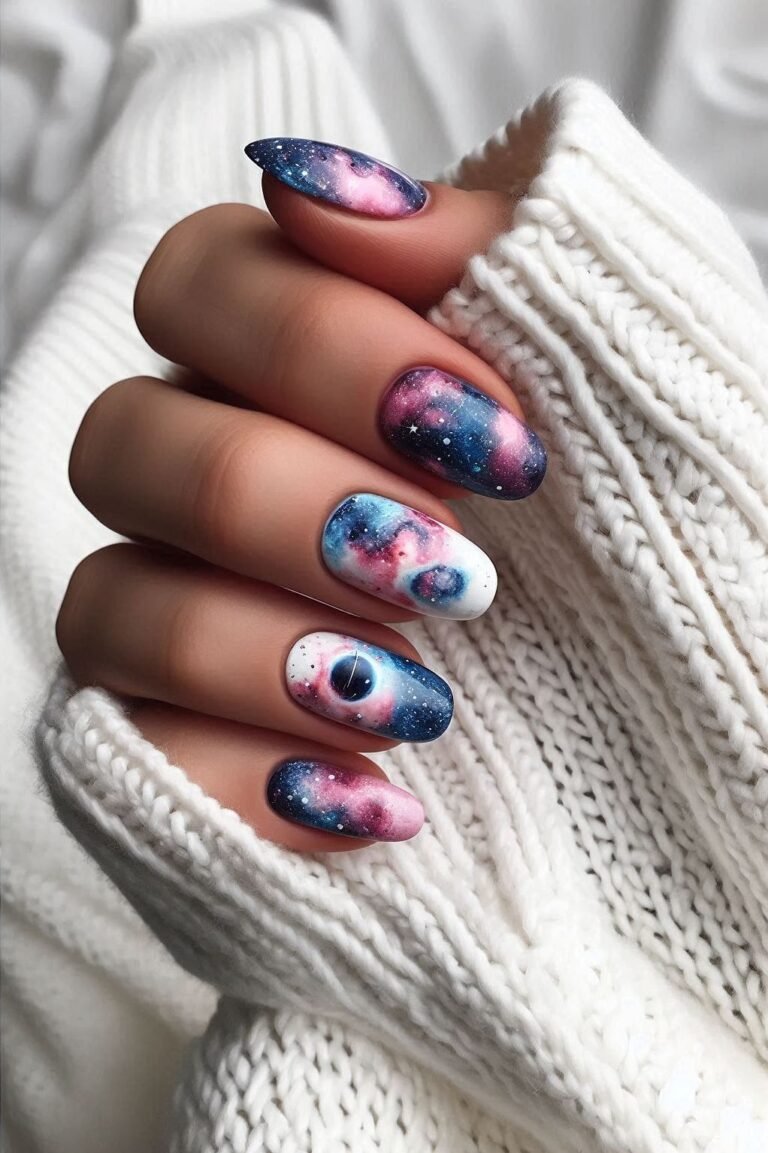 100 Mesmerizing Galaxy Nail Art Ideas: Out-of-This-World Designs to ...