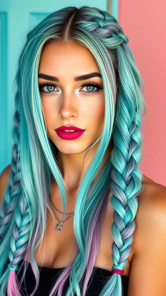100 Colored Braids That Radiate Fierce Individuality | March 2026