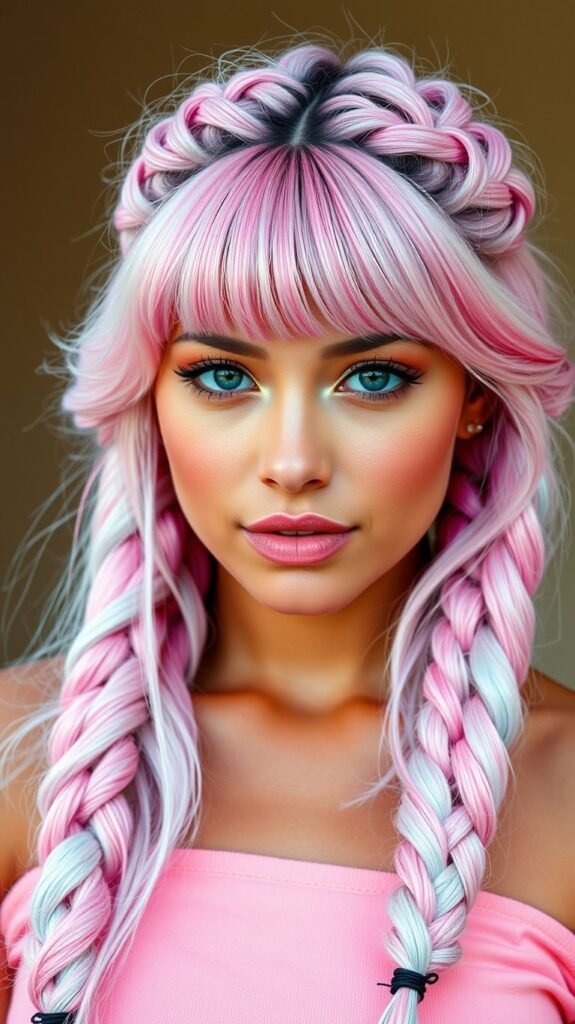 100 Colored Braids That Radiate Fierce Individuality | March 2026