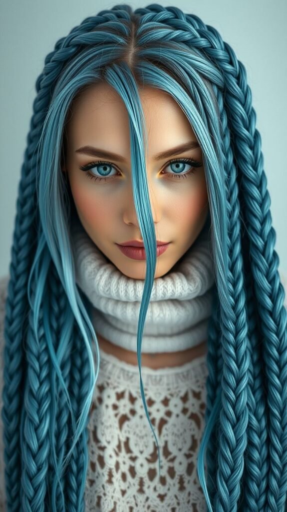 100 Colored Braids That Radiate Fierce Individuality | March 2026